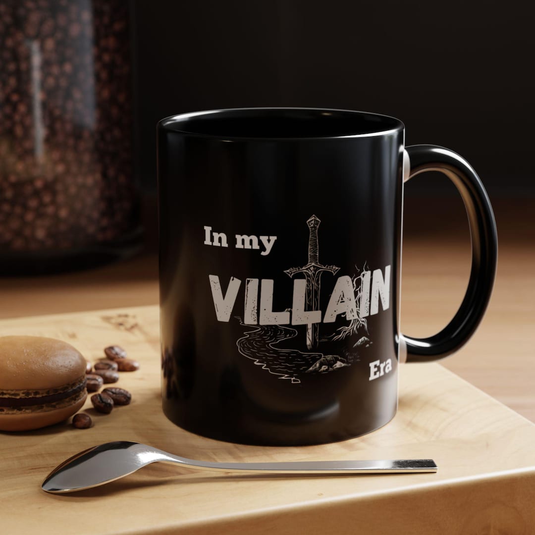 In My Villain Era, Coffee Mug Sword Motif, Villain Era Coffee Mug ...