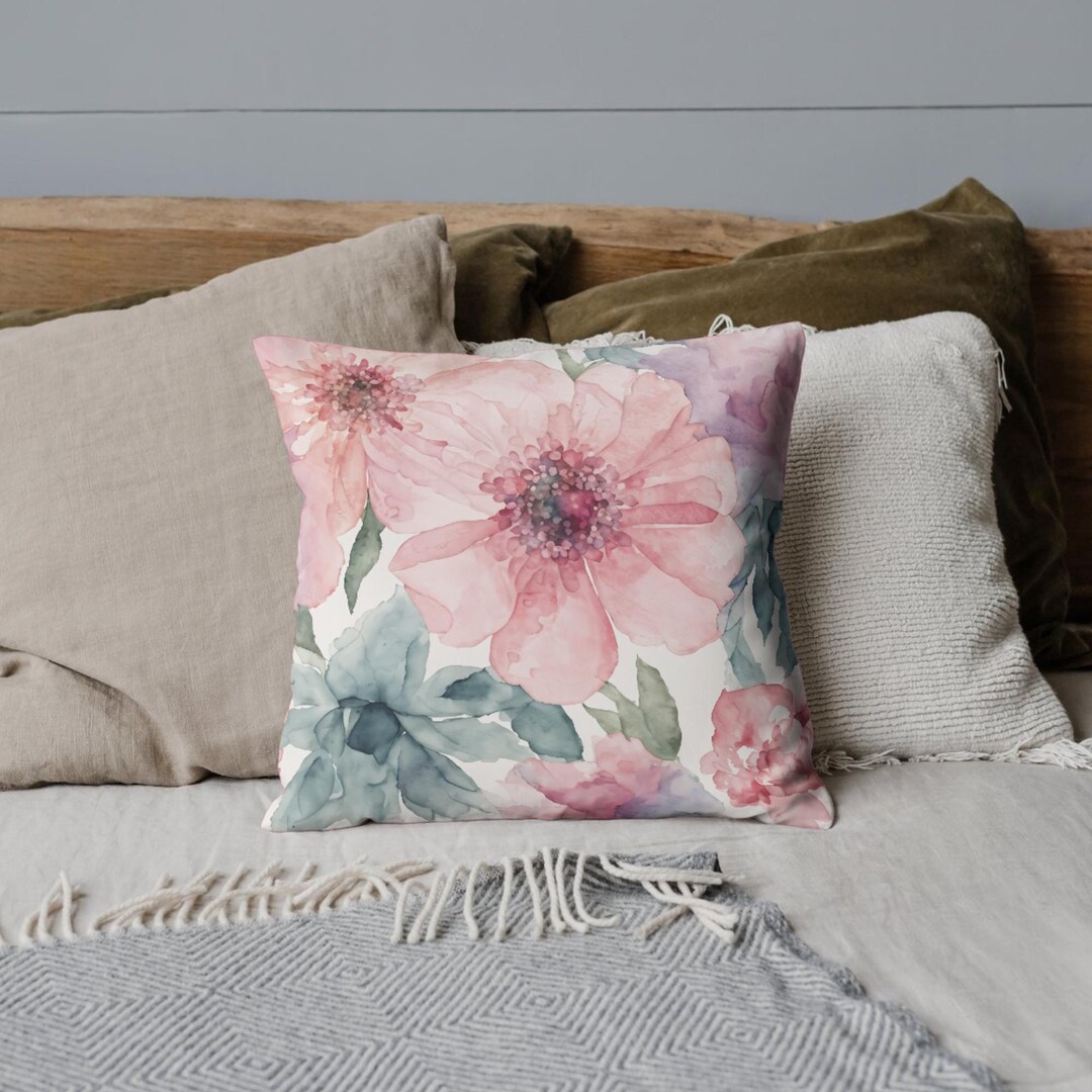 Vintage Grandma's House Decorative Pillow, Country Style Pillow ...