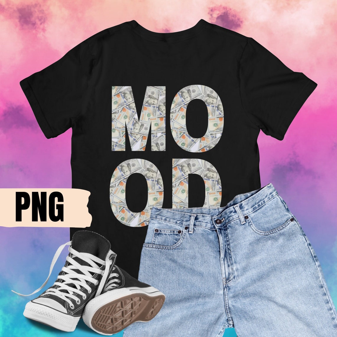 Mood Png, Money Png, Money Mood Png, Money Designs, DTF, Sublimation ...