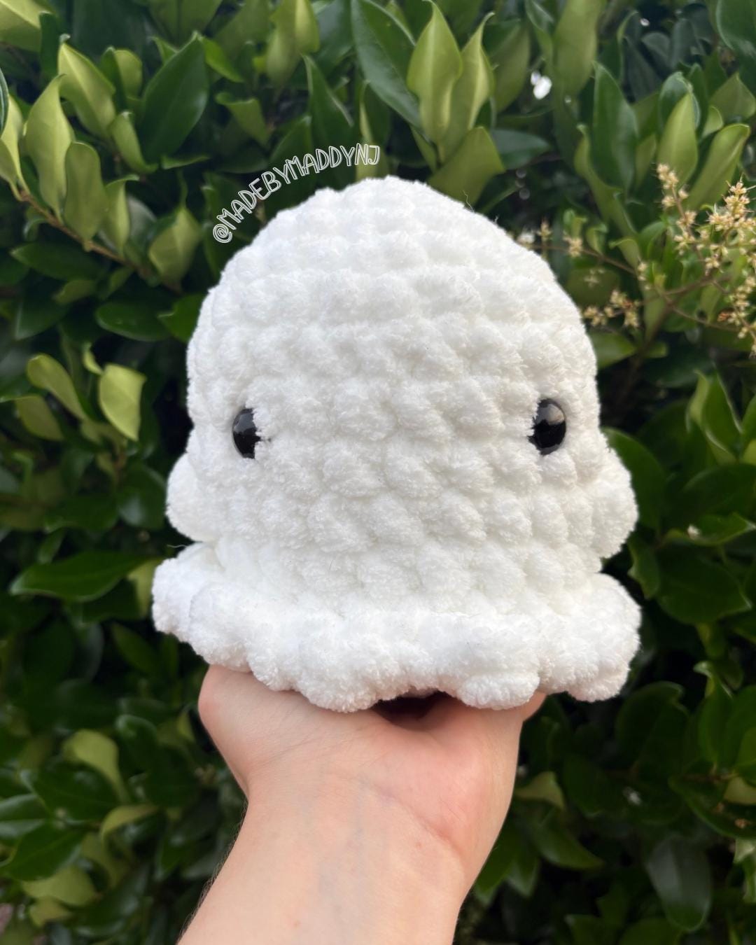 Jumbo Ghost | Summerween | Crochet Ghost | Ghost Plushie | Halloween ...