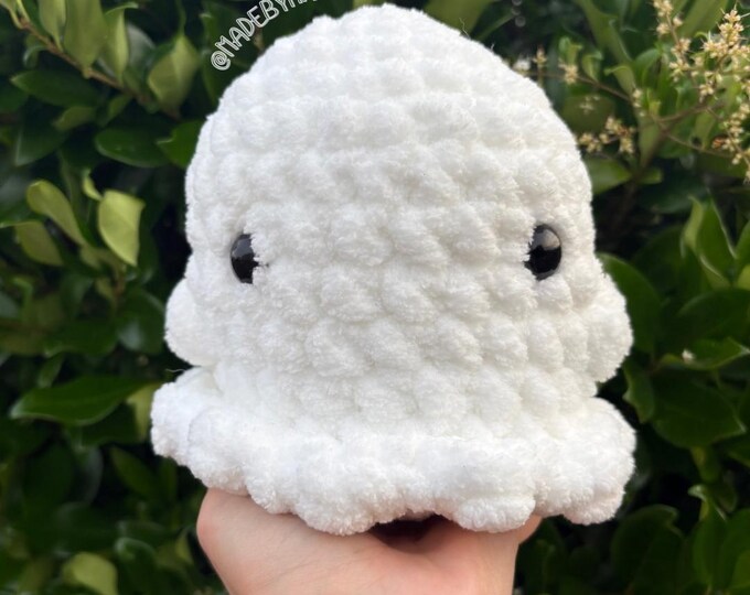 Jumbo Ghost | Summerween | Crochet Ghost | Ghost Plushie | Halloween ...