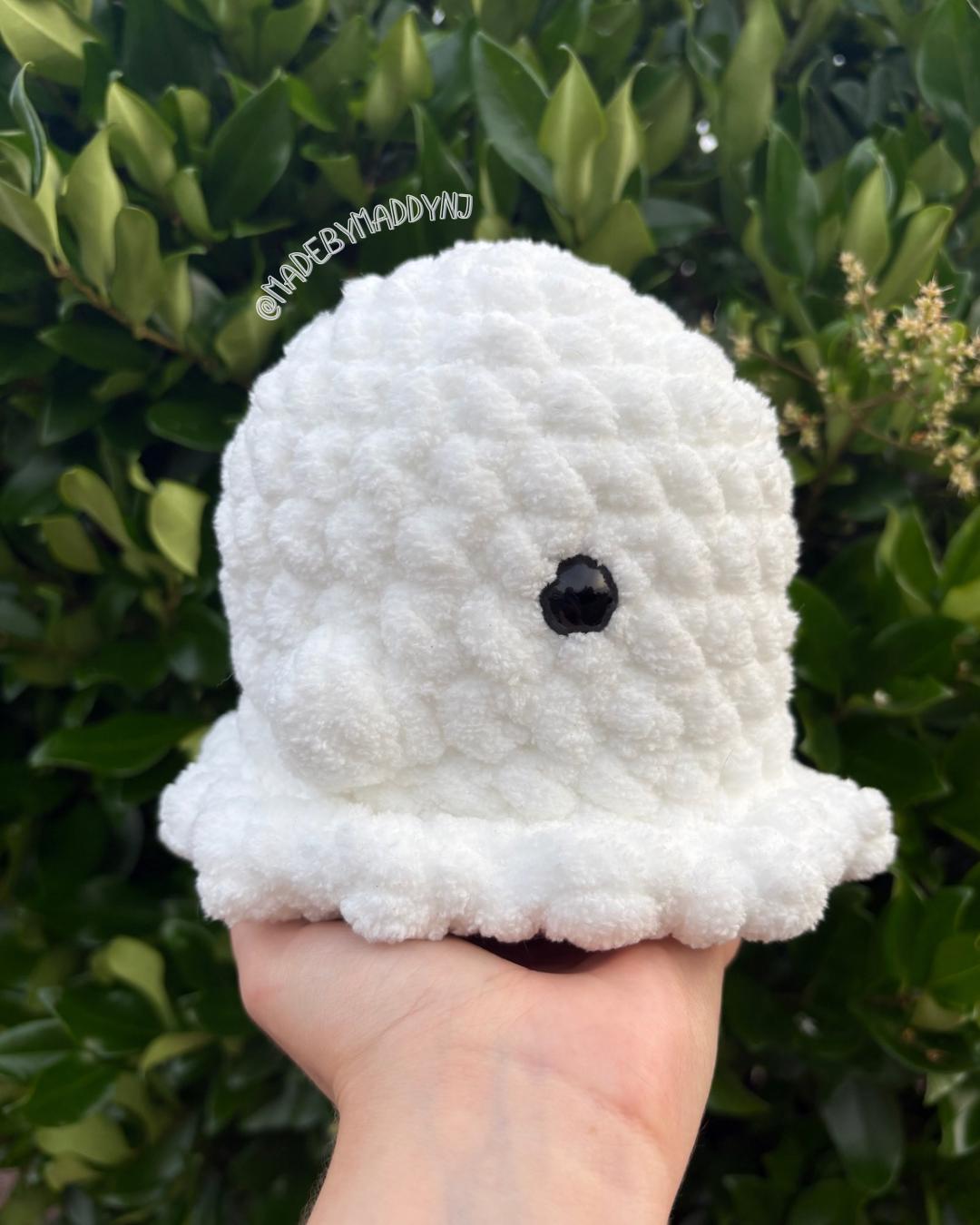 Jumbo Ghost | Summerween | Crochet Ghost | Ghost Plushie | Halloween ...