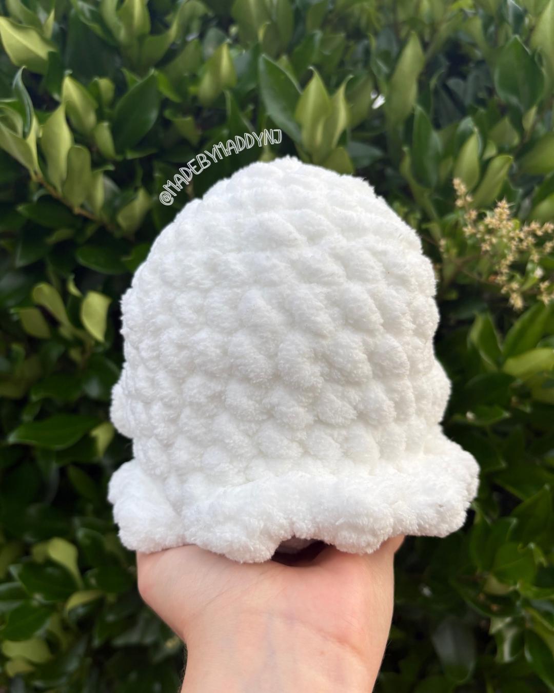 Jumbo Ghost | Summerween | Crochet Ghost | Ghost Plushie | Halloween ...