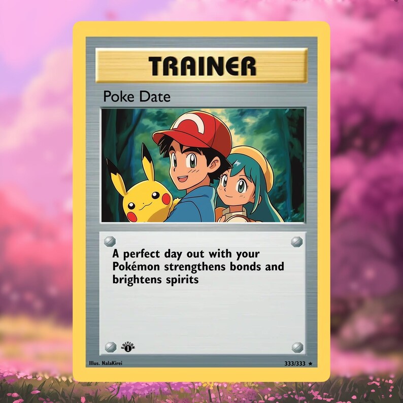 Pokemon Card | Custom Pokemon Card | Personalized Gift | Pokemon Card ...