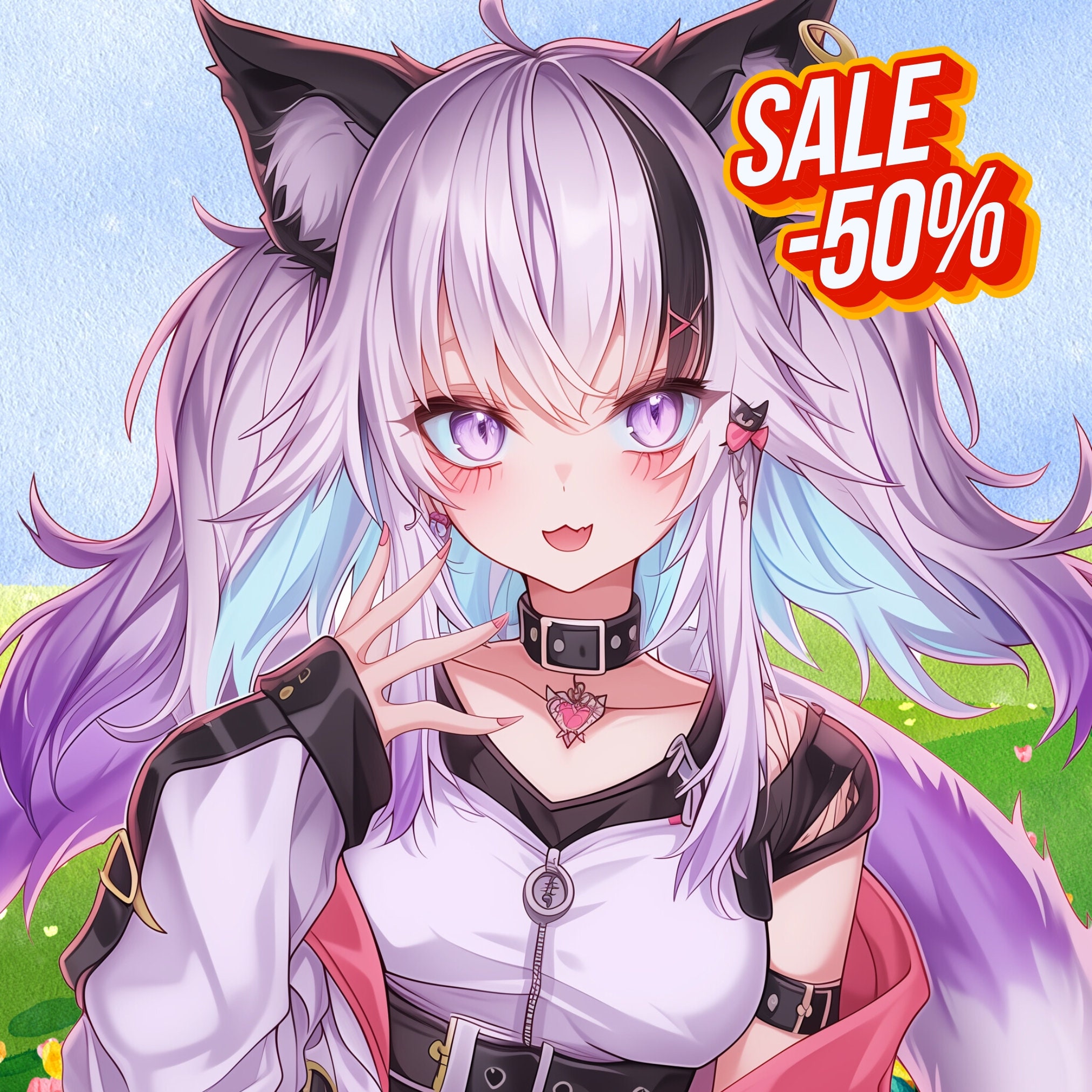 Surprise Me Anime PFP, Anime Illustration, PFP Commission, Profile Icon ...