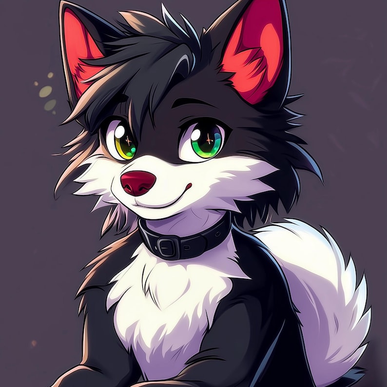Furry Art Commission Custom Pfp/headshot Anime Furry Profile Picture ...