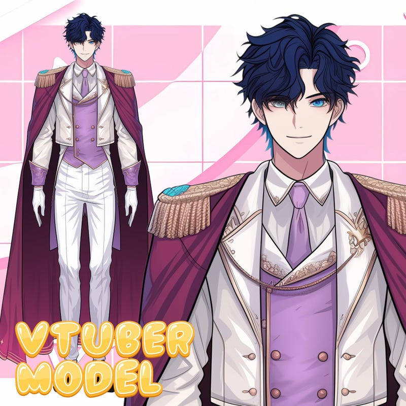 Vtuber Femboy Model - Etsy