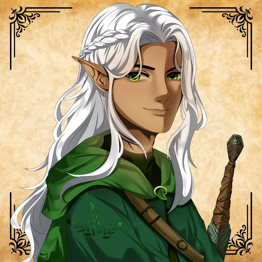 Custom Dnd Fantasy Character RPG Character Dungeon and Dragons Dnd ...