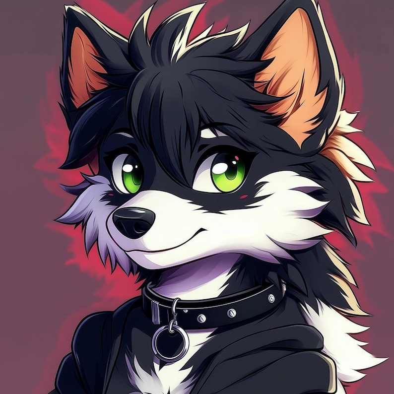 Furry Art Commission Custom Pfp/headshot Anime Furry Profile Picture ...