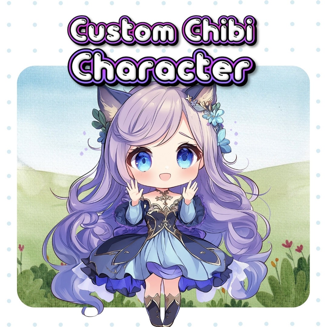 CUSTOM CHIBI, Chibi Emotes, Cute Anime Chibi Original Characters Chibi ...
