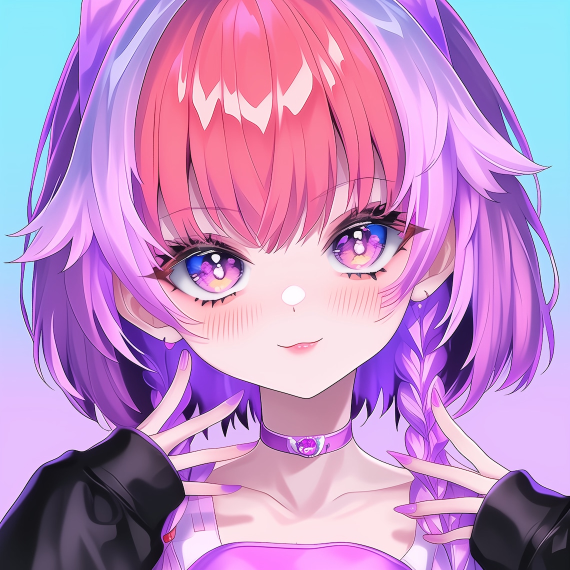 CUSTOM Anime PFP, PFP Commission, Profil Icon, Anime Avatar, Profile ...