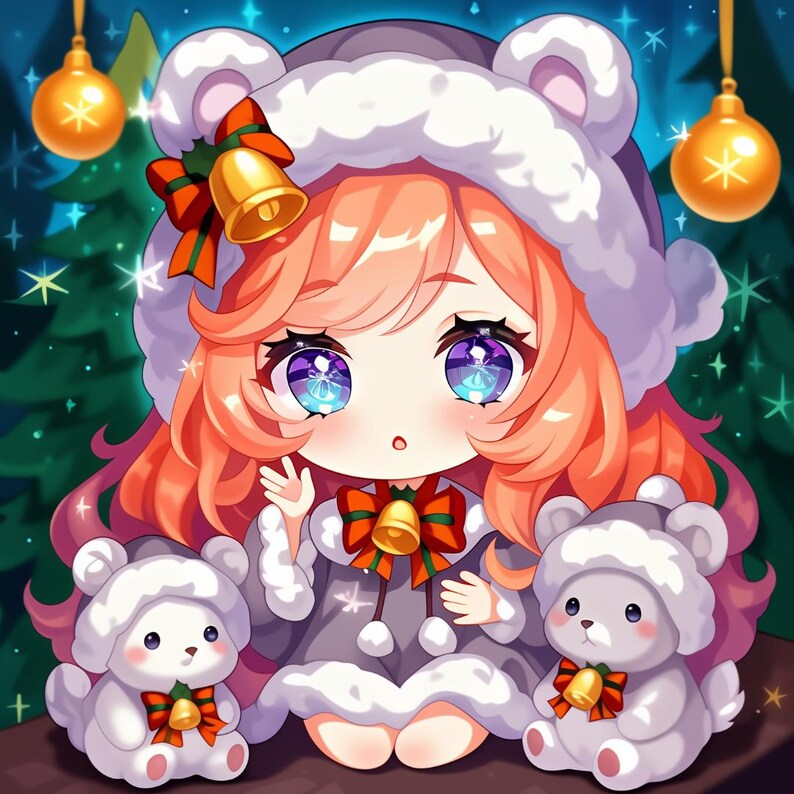 CUSTOM CHIBI, Chibi Emotes, Cute Anime Chibi Original Characters ...