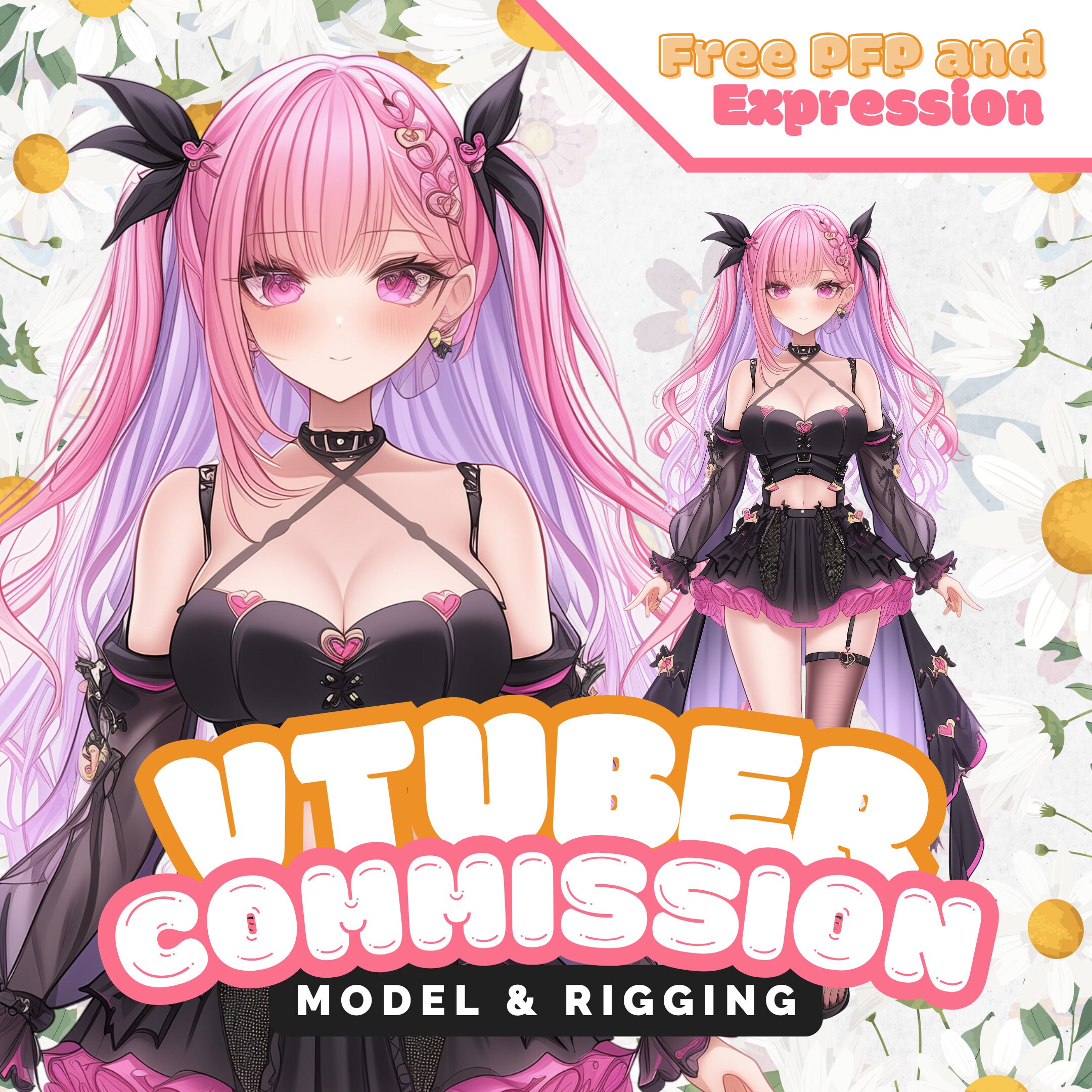 Modelo Vtuber LIVE2D PERSONALIZADO, Personaje Vtuber, Comisión Vtuber, Diseño Vtuber, Activos ...