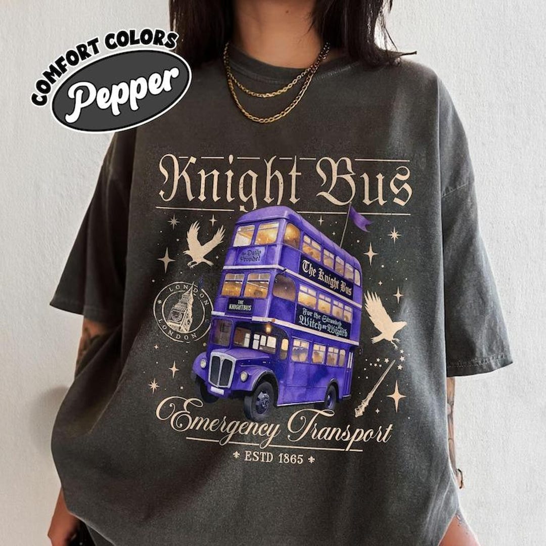 Wizard Magical Bus Png, Knight Bus Emergency Transport, Wizard School ...