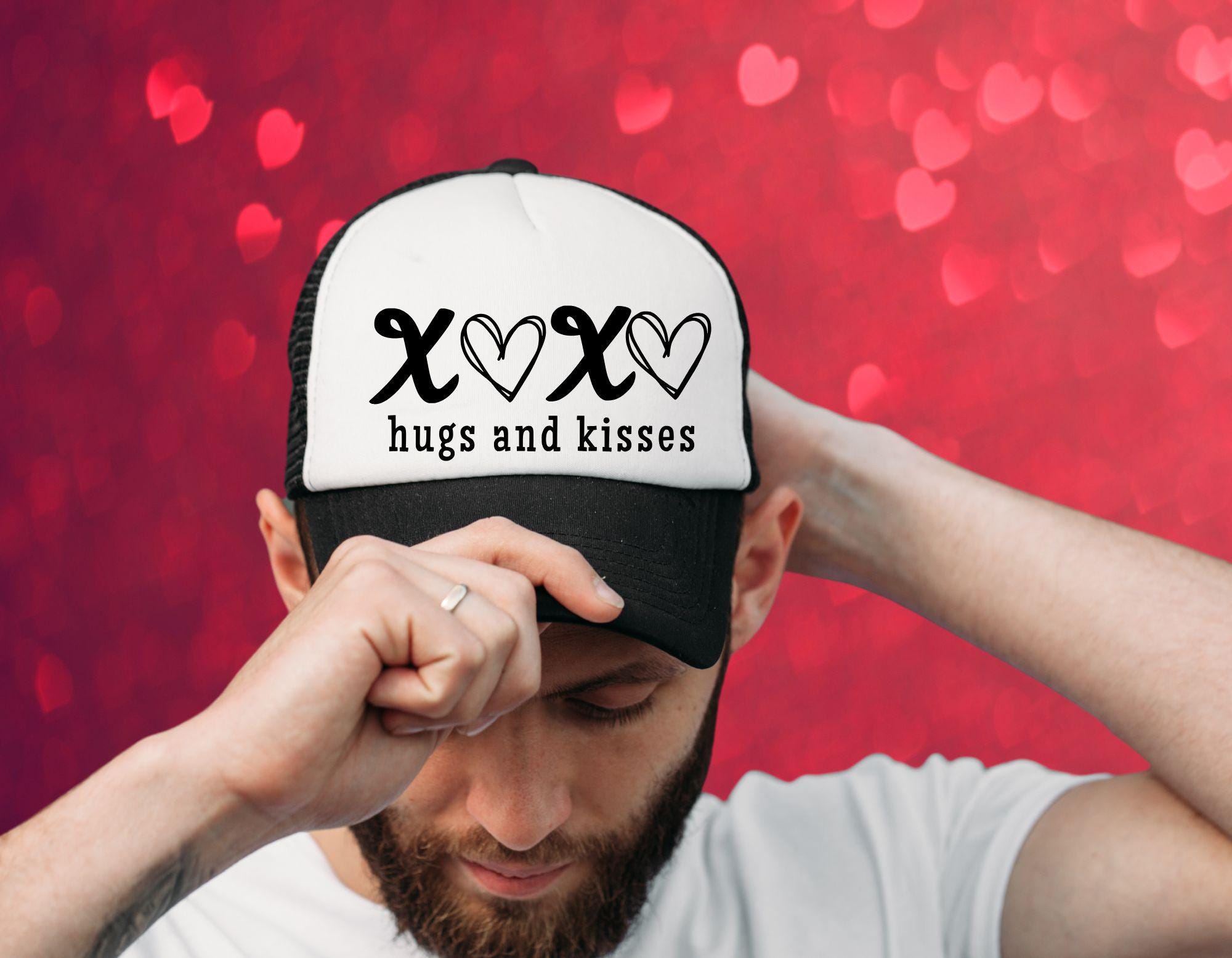 XOXO Hugs and Kisses PNG and SVG, Hugs and Kisses Gifts, Valentines Day ...