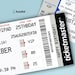 Custom Concert Ticket Template Personalized Event Ticket Surprise ...