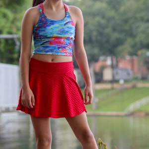 Rally Skirt Youth PDF Sewing Pattern 2-16 - Etsy
