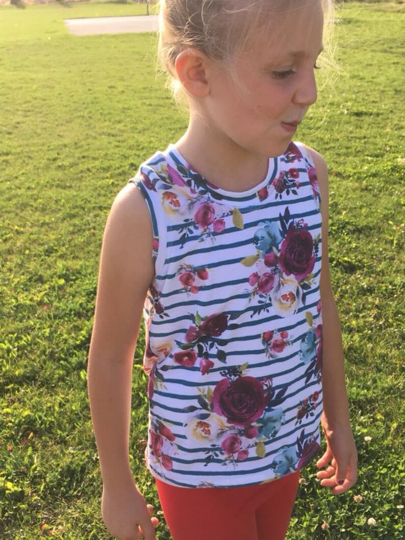 Slope Tank PDF Sewing Pattern Sizes 3-14 | Etsy