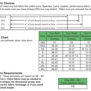 Greenstyle Xpress Tank PDF Sewing Pattern 3XS to 3XL - Etsy