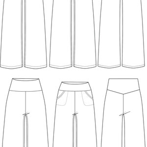 Restore Pants - PDF Sewing Pattern B-M - Etsy