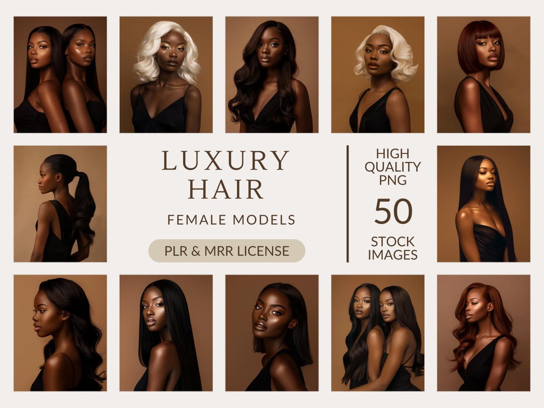 Luxurious Hair Stock Photos Hair Model Melanin Beauty Women Stylist ...