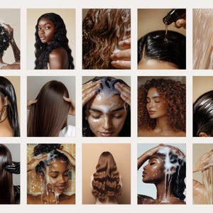 Haircare Stock Photos Hair Care Beauty Aesthetic Female Models ...