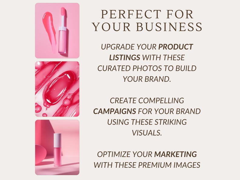 Lip Gloss Stock Photos Bundle Beauty Lipgloss Swatch Product Mockup ...