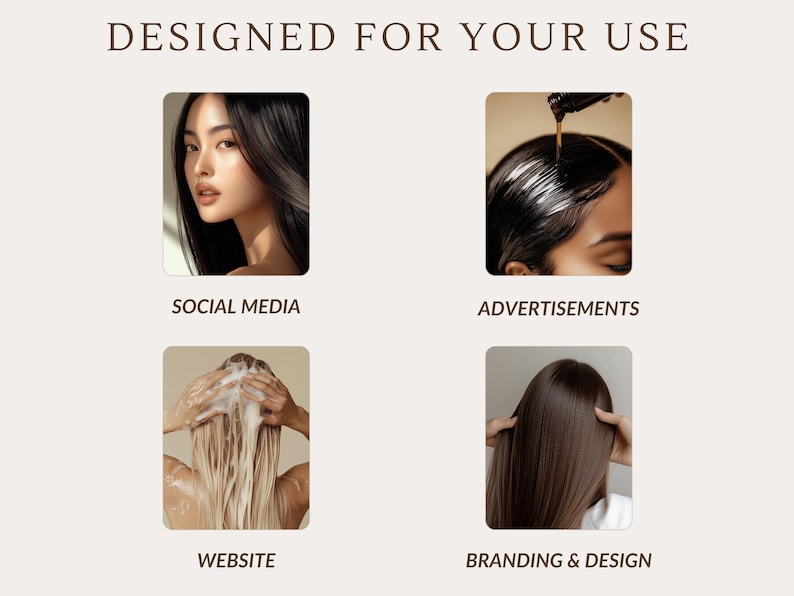 Haircare Stock Photos Hair Care Beauty Aesthetic Female Models ...