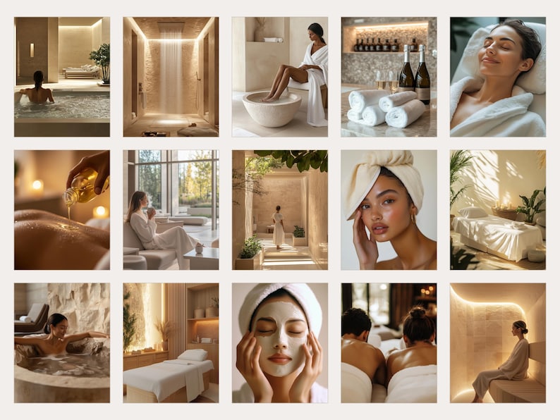 Luxurious Spa Aesthetics Stock Photos Esthetician Spa Room Massage ...