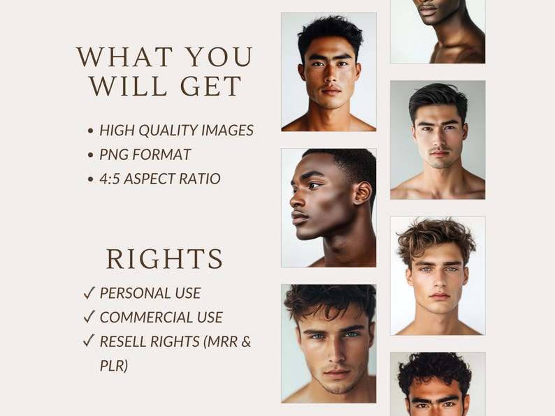 Male Portraits Stock Photo Men Skincare Photography Beauty Male ...