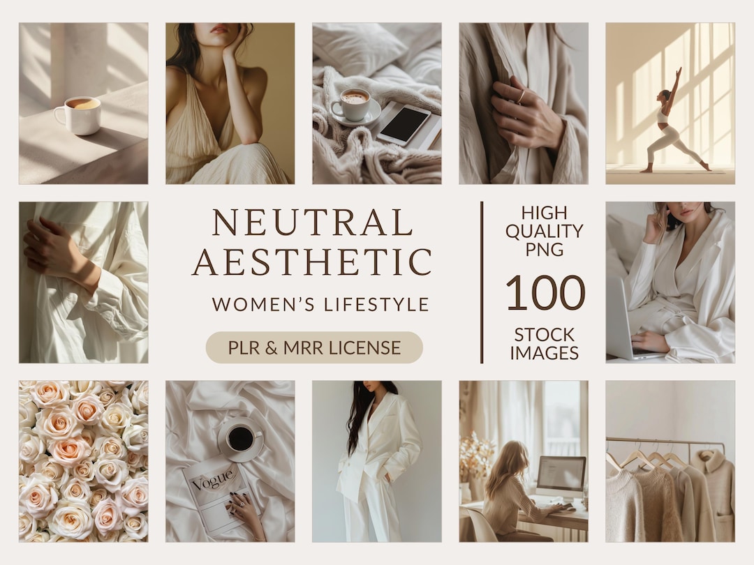 Neutral Aesthetic Faceless Stock Photos Beige Aesthetics Girl Boss ...