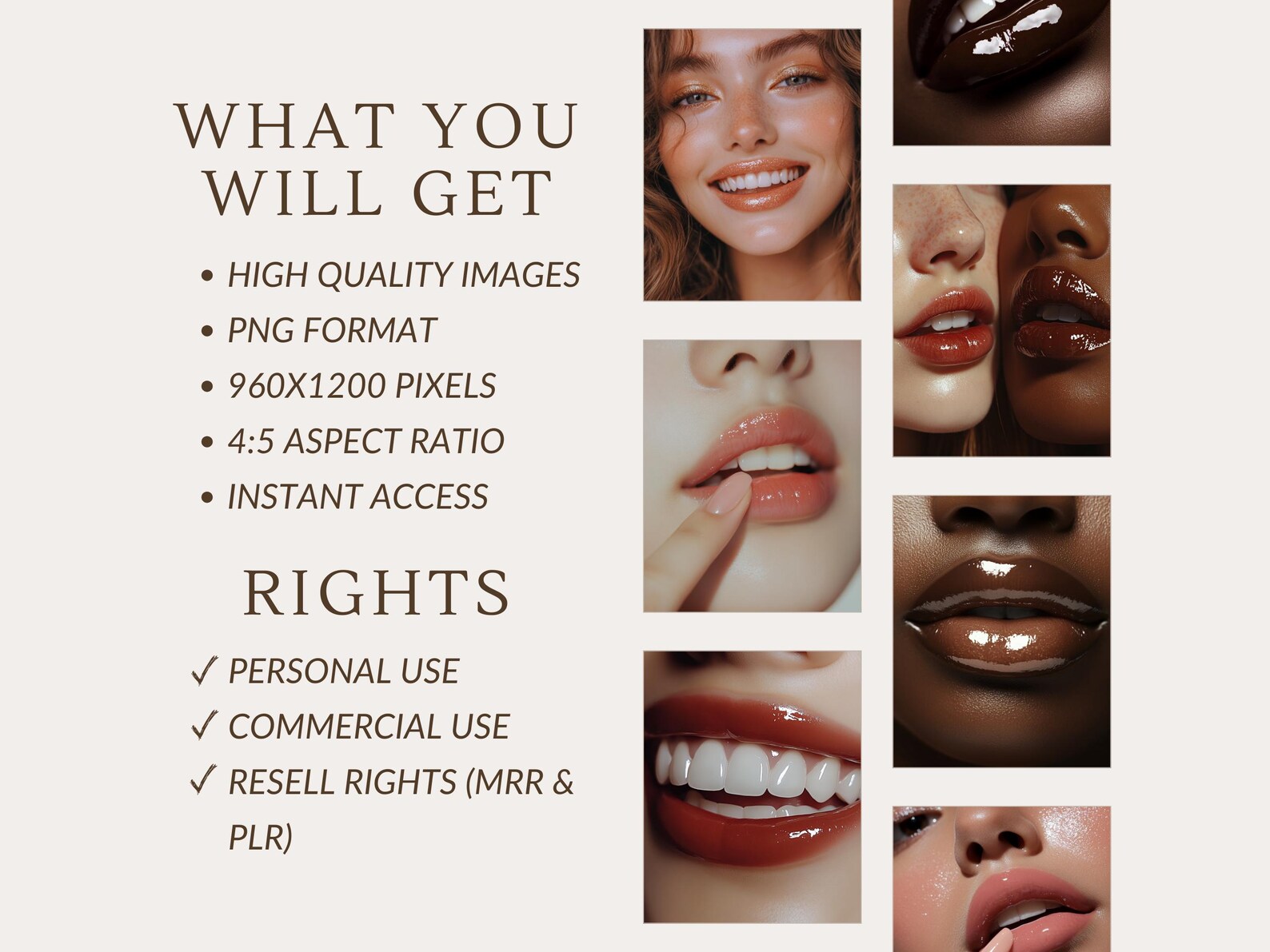 Lipgloss Stock Photos Lip Gloss Female Beauty Model Lip Swatch Product ...