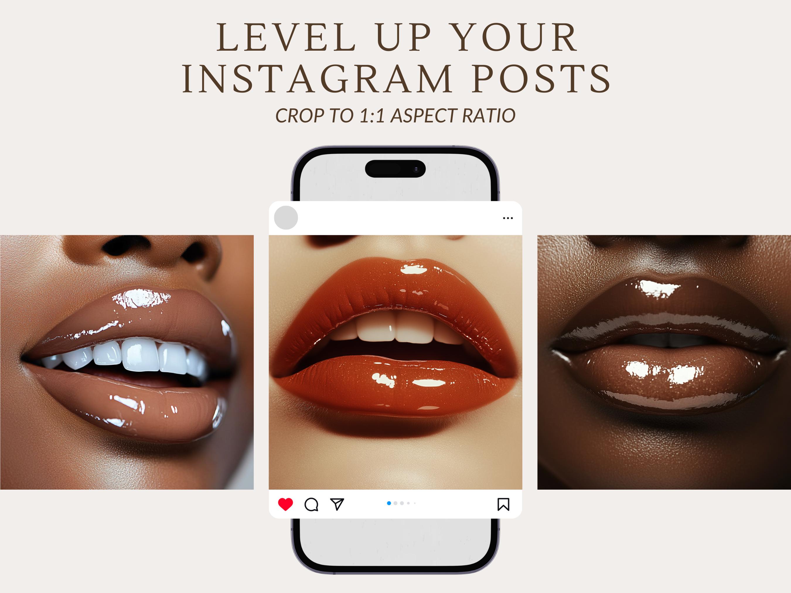Lipgloss Stock Photos Lip Gloss Female Beauty Model Lip Swatch Product ...