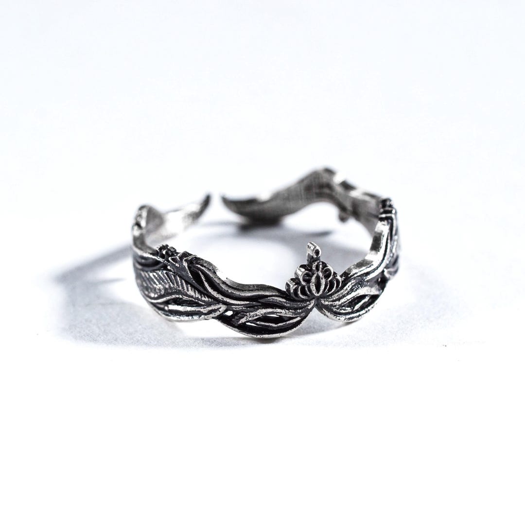 Arwen and Aragorn Rings, Lord of the Rings Jewelry, Aragorn Crown Ring ...