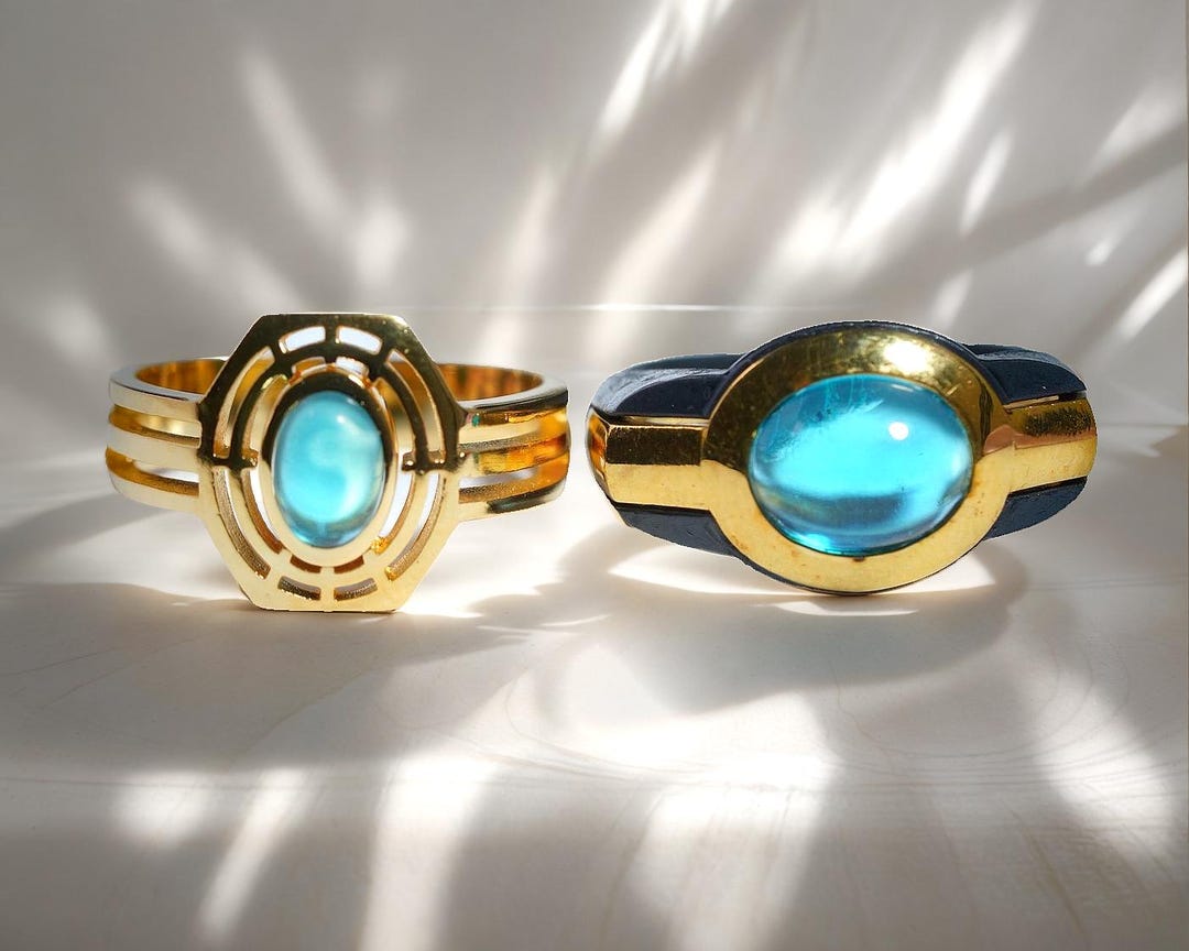 EXCLUSIVE Valorant Harbor Cosplay Ring, Handmade Silver or Gold Unisex ...