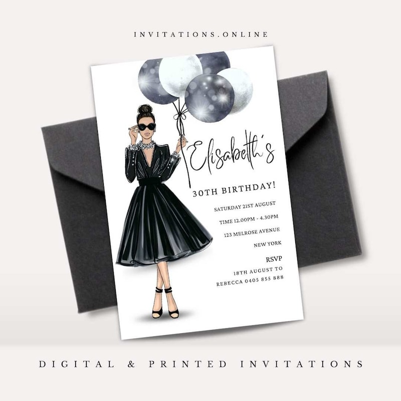Chanel Invitations - Etsy