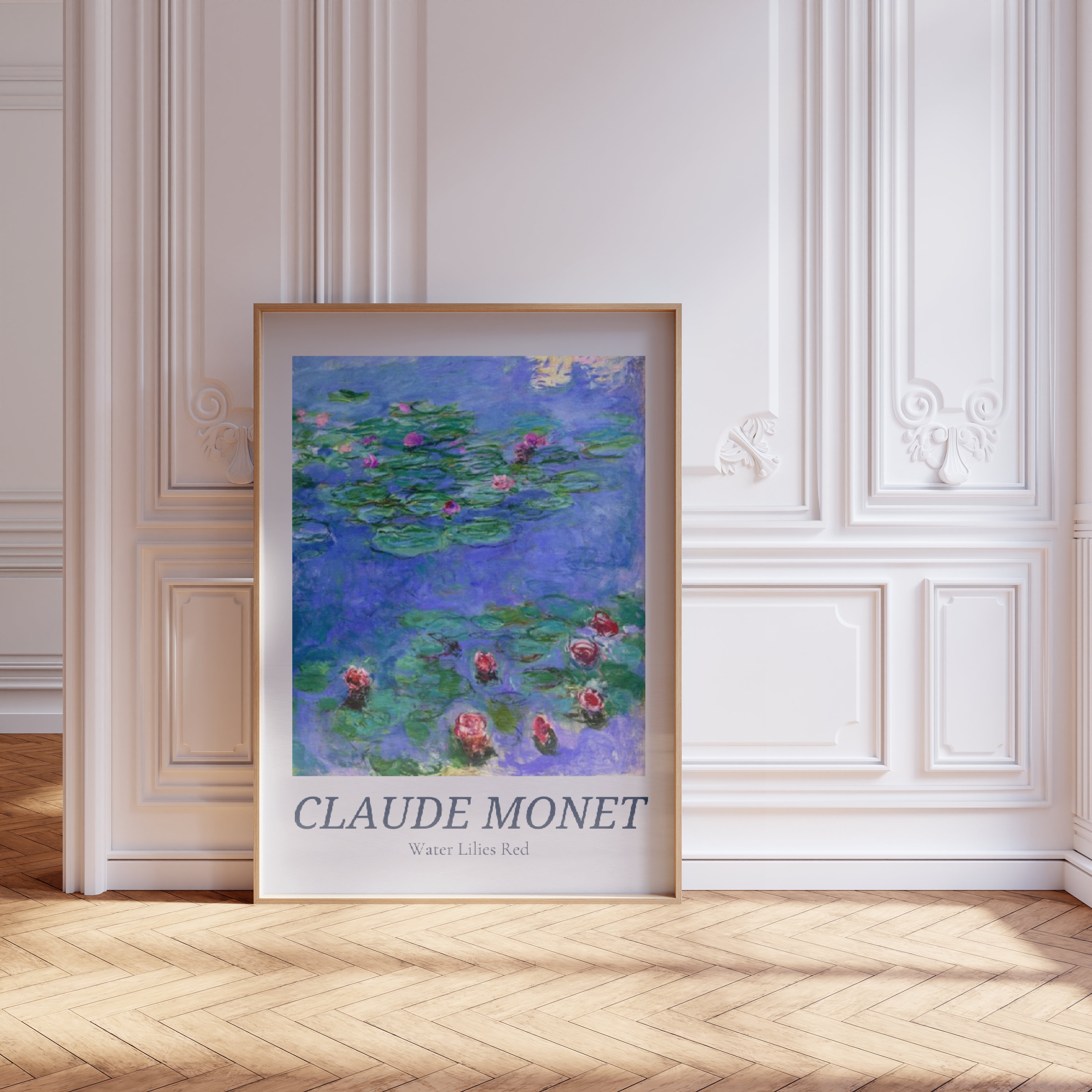 Monet Water Lilies Exhibition Poster Monet Artwork Claude Monet Museum ...
