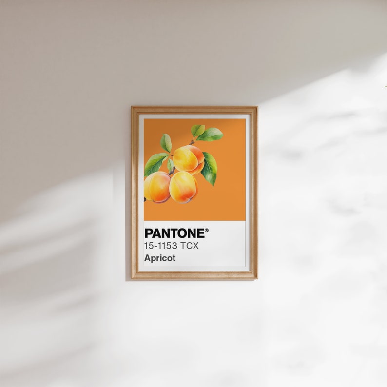 Apricot Pantone Color Design | Apricot Pantone Color | Pantone Art ...