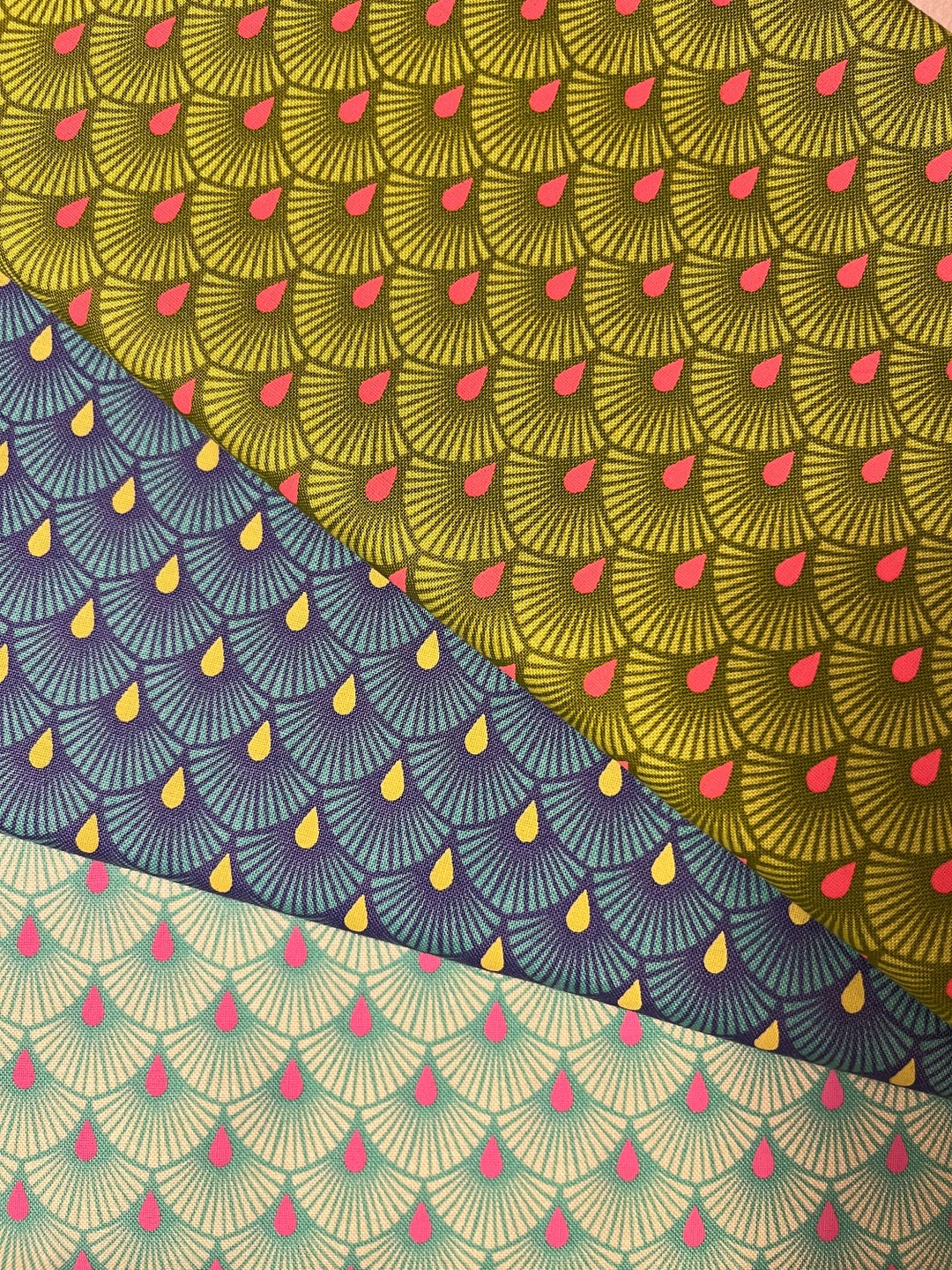 Tula Pink - PINKERVILLE - Serenity - Out of Print Fabric - Sold by the ...