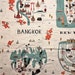 Rifle Paper Co Les Fleurs / City Maps / Canvas Panel - Etsy