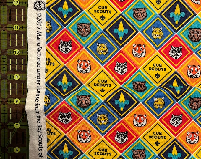 Cub Scouts Fabric / Riley Blake / by the Half Yard - Etsy