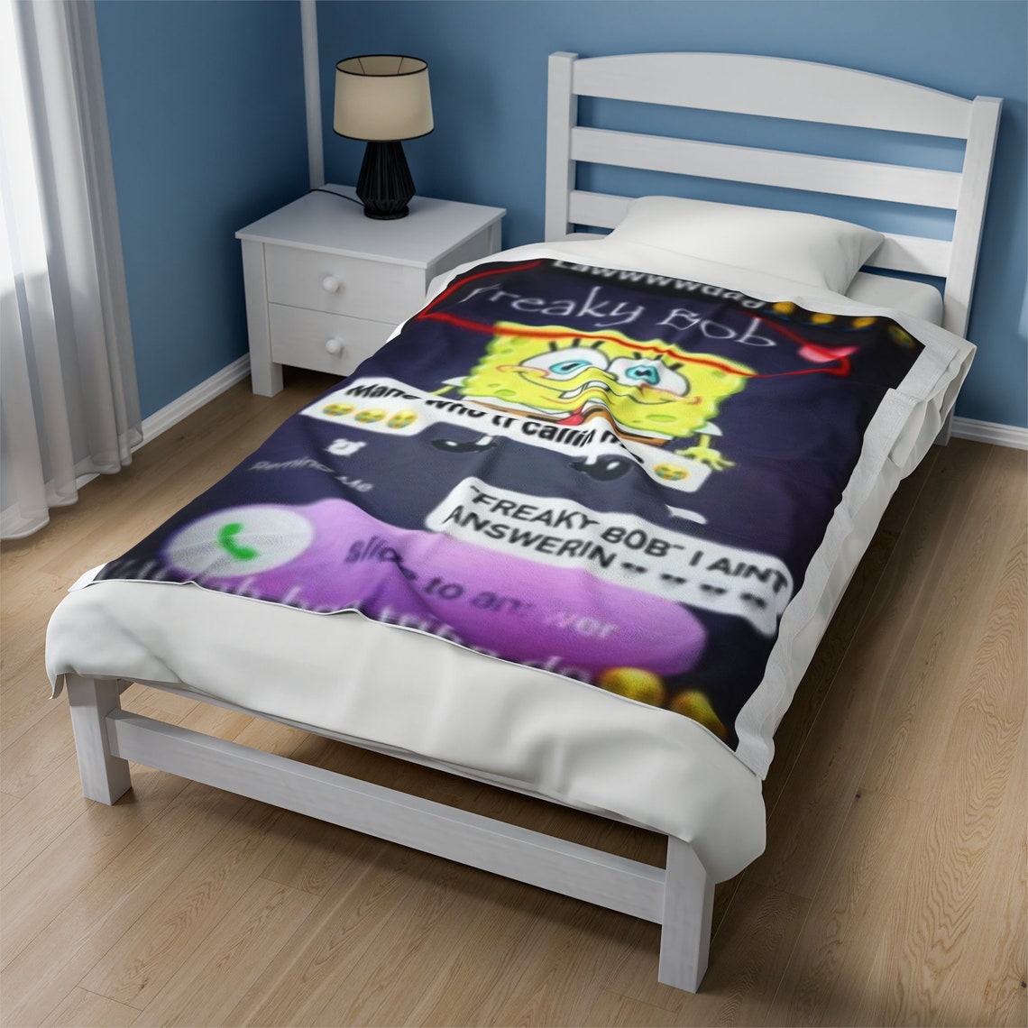 Freaky Bob Blanket - Etsy
