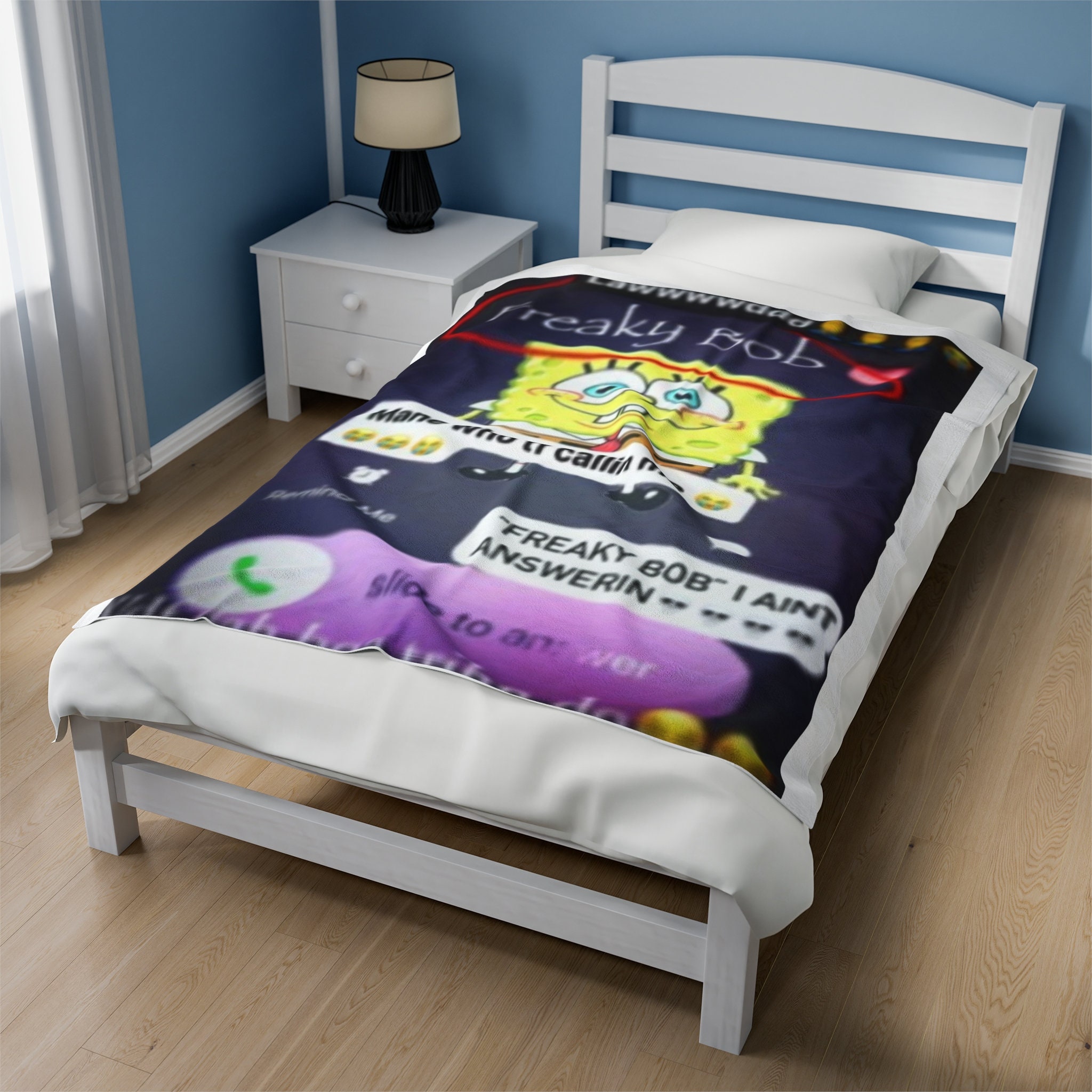 Freaky Bob Blanket - Etsy