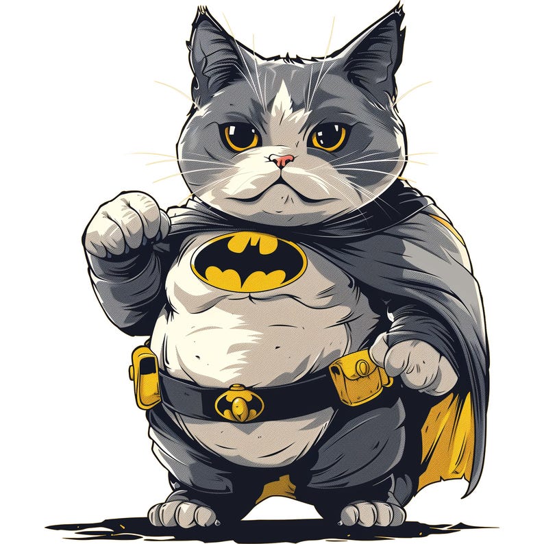 21 Images High Quality of Supercat Transparent Background PNG Digital ...