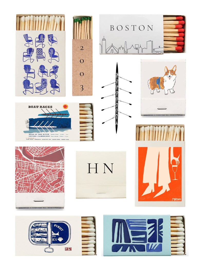 Custom Match Box Prints - Etsy