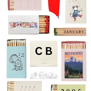 Custom Match Box Prints - Etsy