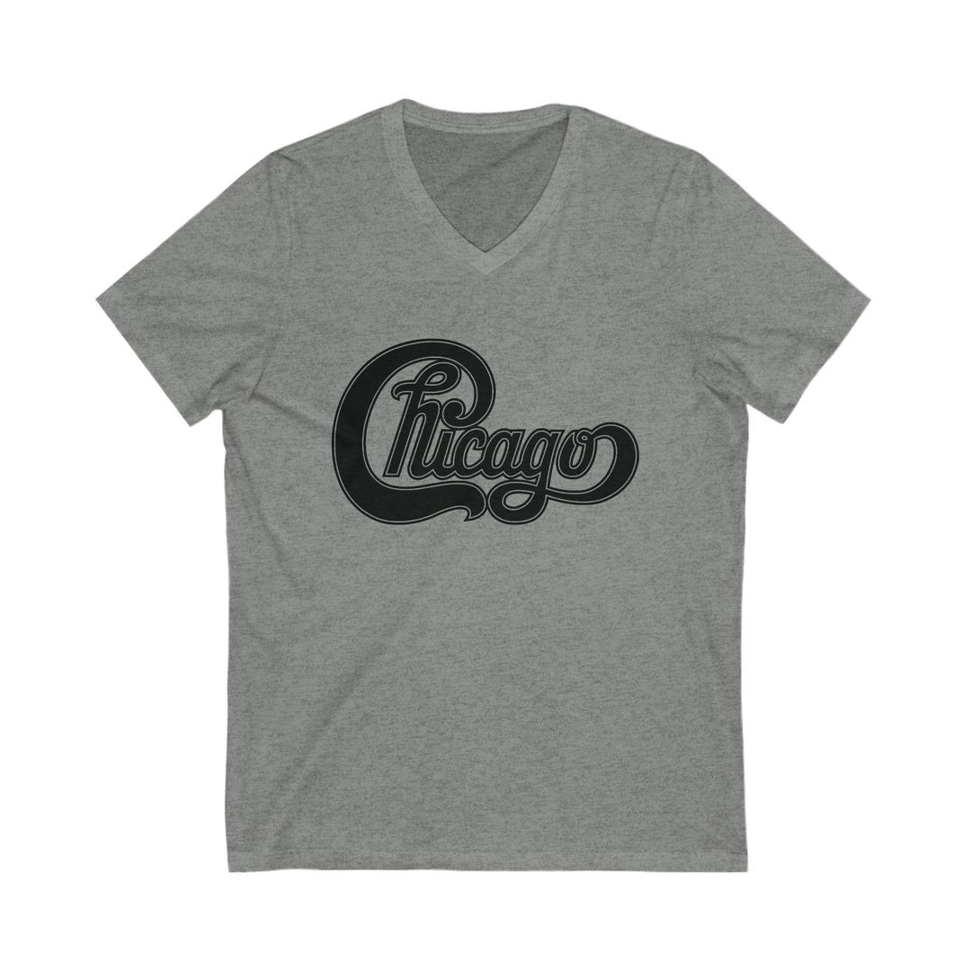 Chicago Band Logo Shirt - Unisex V-neck T-shirt - Etsy