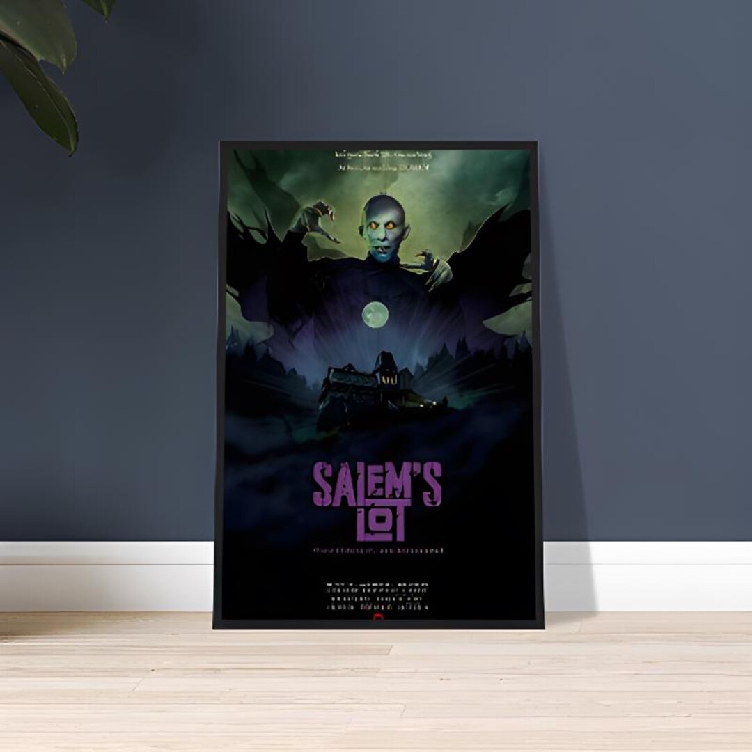 Salem's Lot (1979) Vintage Horror Show Poster Classic Horror Print ...