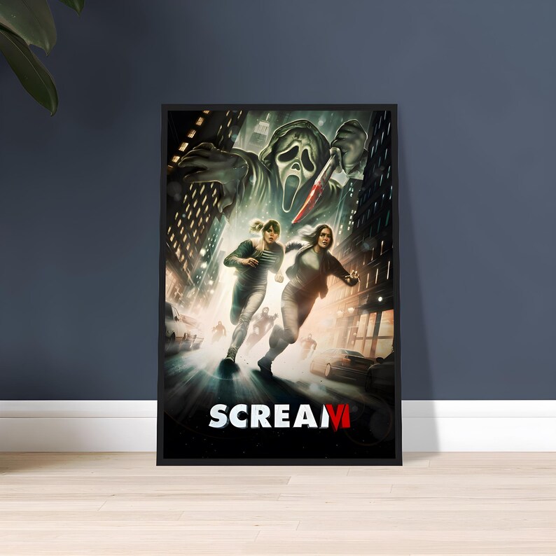Jenna Ortega Melissa Barrera Scream VI Poster Scream 2023 Poster Wall ...