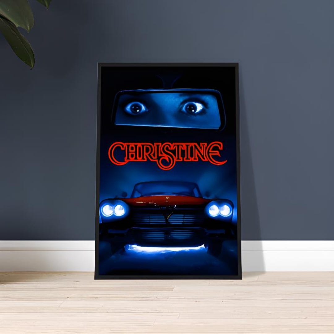 Christine (1983) Vintage Movie Poster Horror Movie Print Horror Movie ...